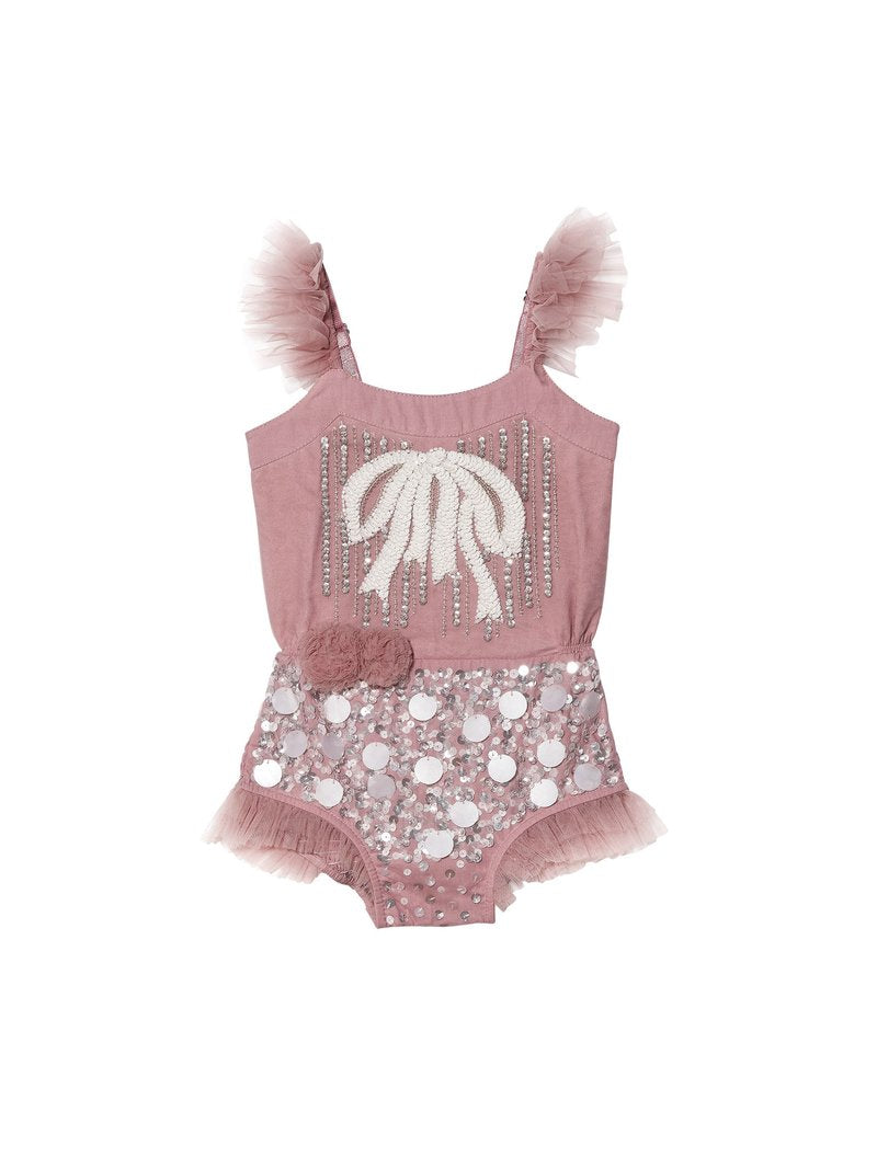 Tutu Du Monde Fall Bebe Pom Pom Onesie Petunia | STYLETTE – Stylette